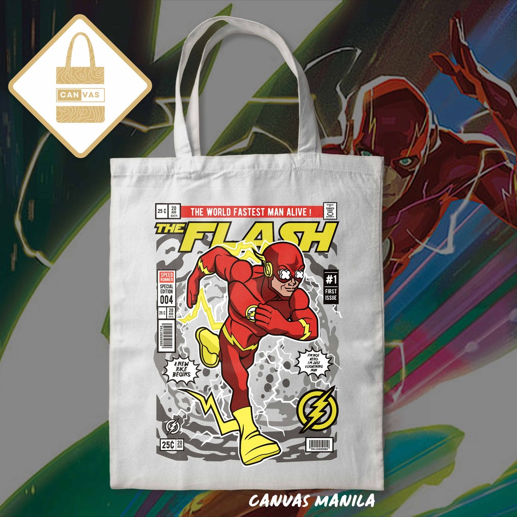 Flash - DC - Justice League Tote Bag Collection - The Luna Merch ...