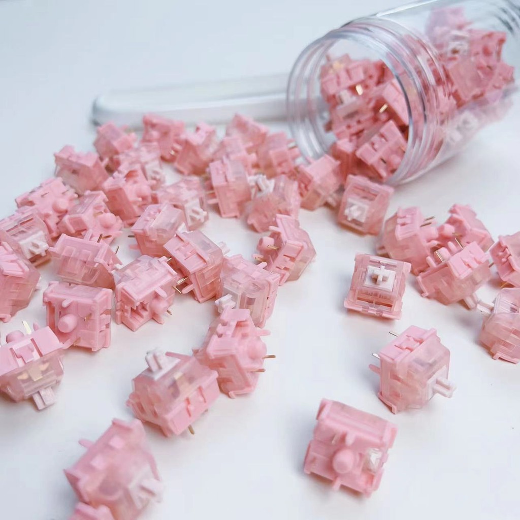 Sakura Switch 42g Linear 5pin Hot Swappable Prelubed MX Type Switch for ...