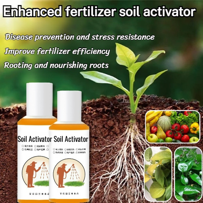 Soil Activator Rooting Antibacterial Fertilizer Plant Pest Control ...