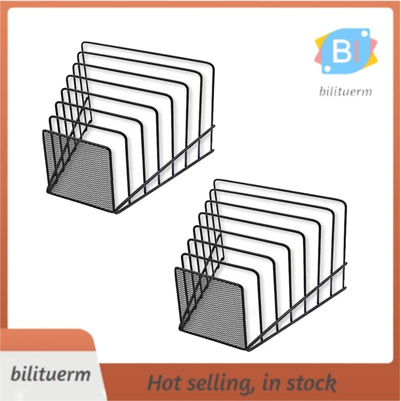 [bilituerm]2 Pack Multi Step File Organizer Incline Desktop File Sorter ...