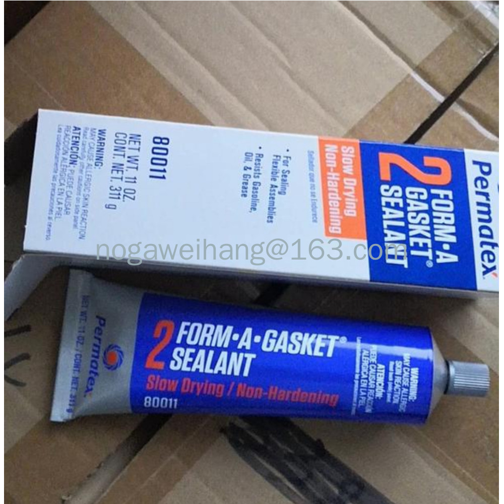 Permatex No.2 sealant 80011 toothpaste is filled with 2c sealant.（311G ...
