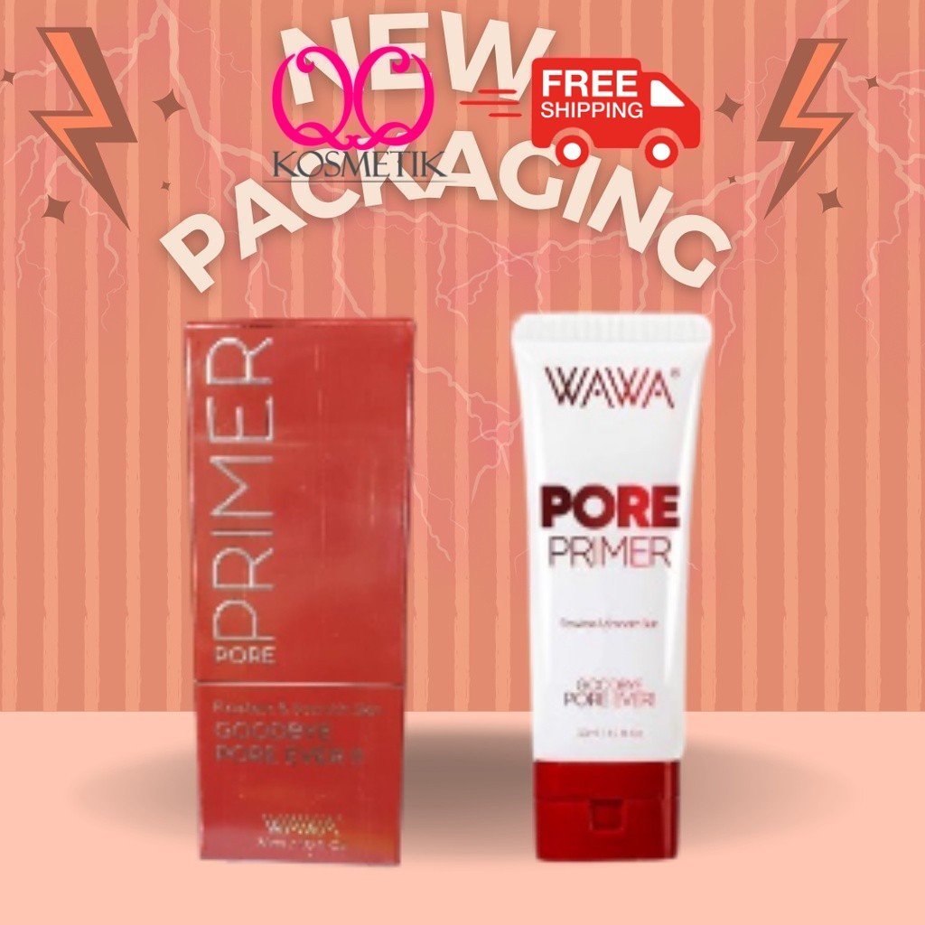WAWA Primer Pore Ever 30ml Goodbye wawacosmetics HQ Base Makeup smooth ...