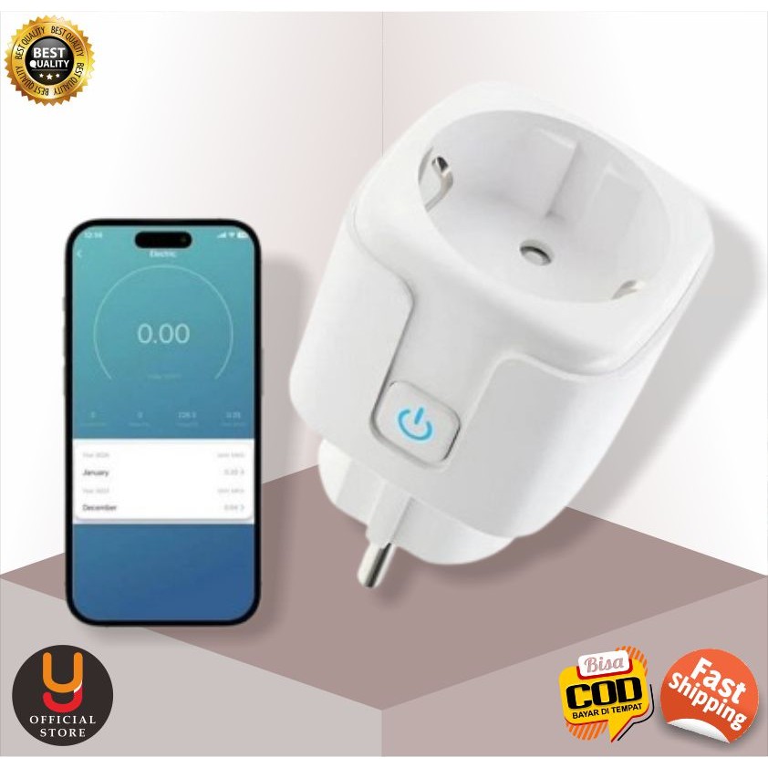 Smart Plug Smart Home Smarthome Smart Power Plug WiFi Wireless IoT with ...