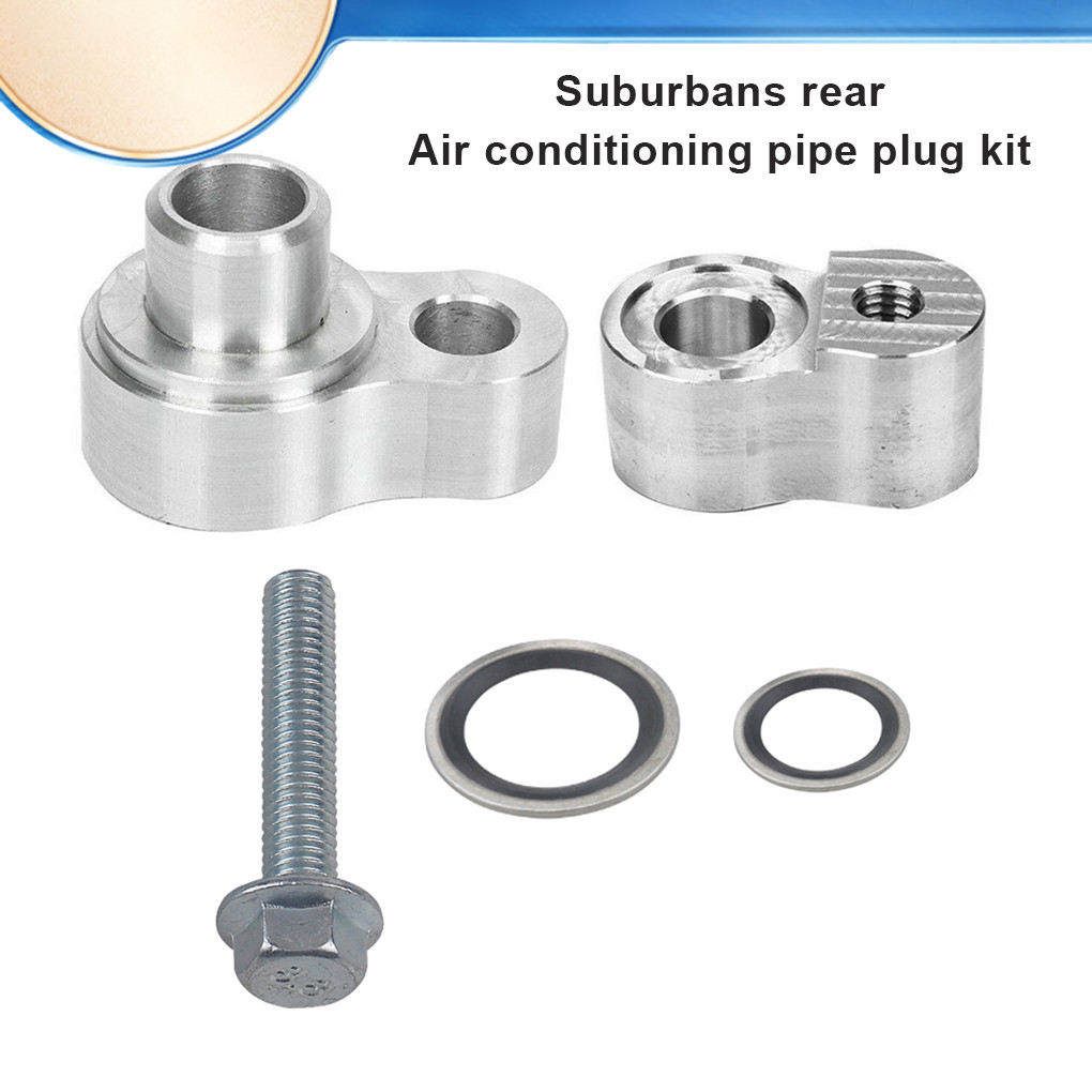 Rear AC Block Off Kit Air Strength with High Replacement Gasket Nut ...
