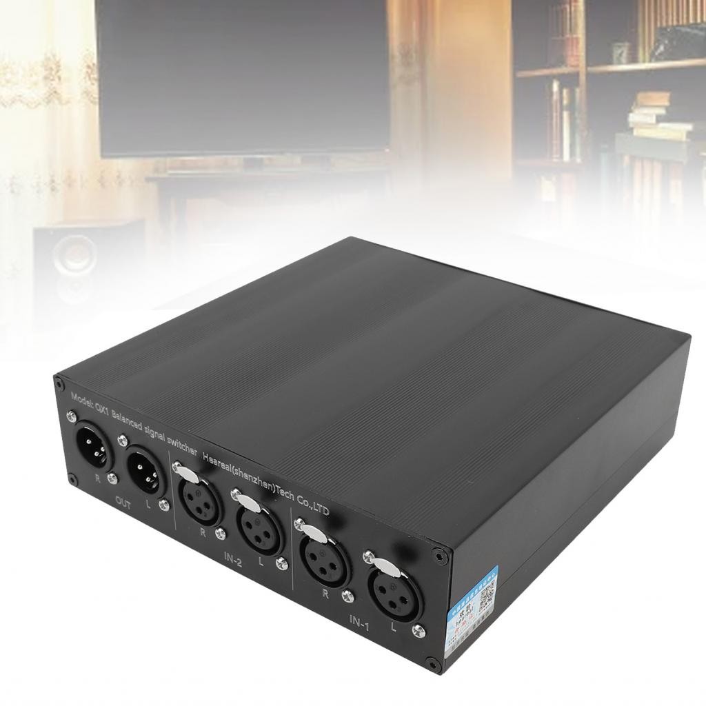 Soyoung Sound Switch Gold Plated XLR Terminal Selector Switcher Balance ...