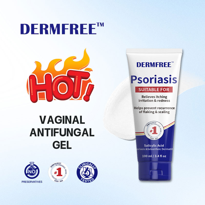 DERMFREE Psoriasis Cream Dermatitis Eczema Antibacterial Relieves ...