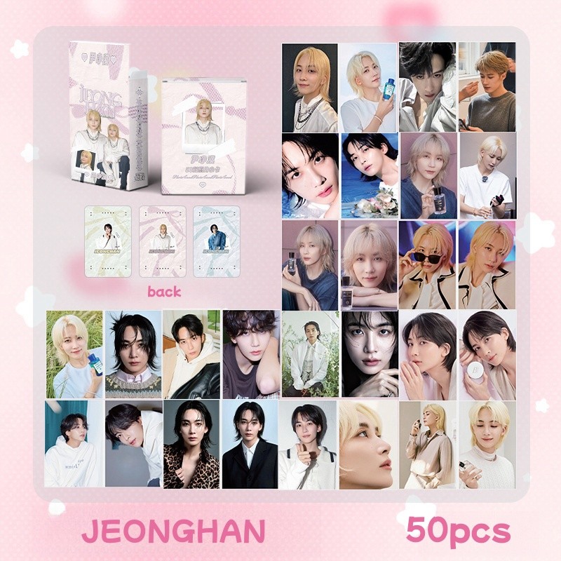 SEVENTEEN Holographic Laser LOMO Cards 17 IS RIGHT HERE Joshua S.Coups Hoshi Mingyu JEONGHAN JUN ...