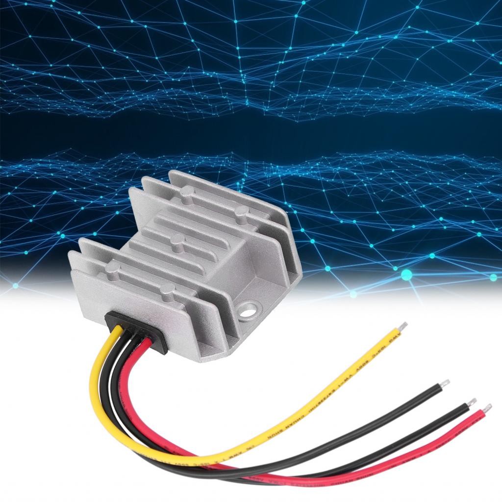 DC Transformer Converter 120W 24V To 12V StepDown 10A For LED Strips ...