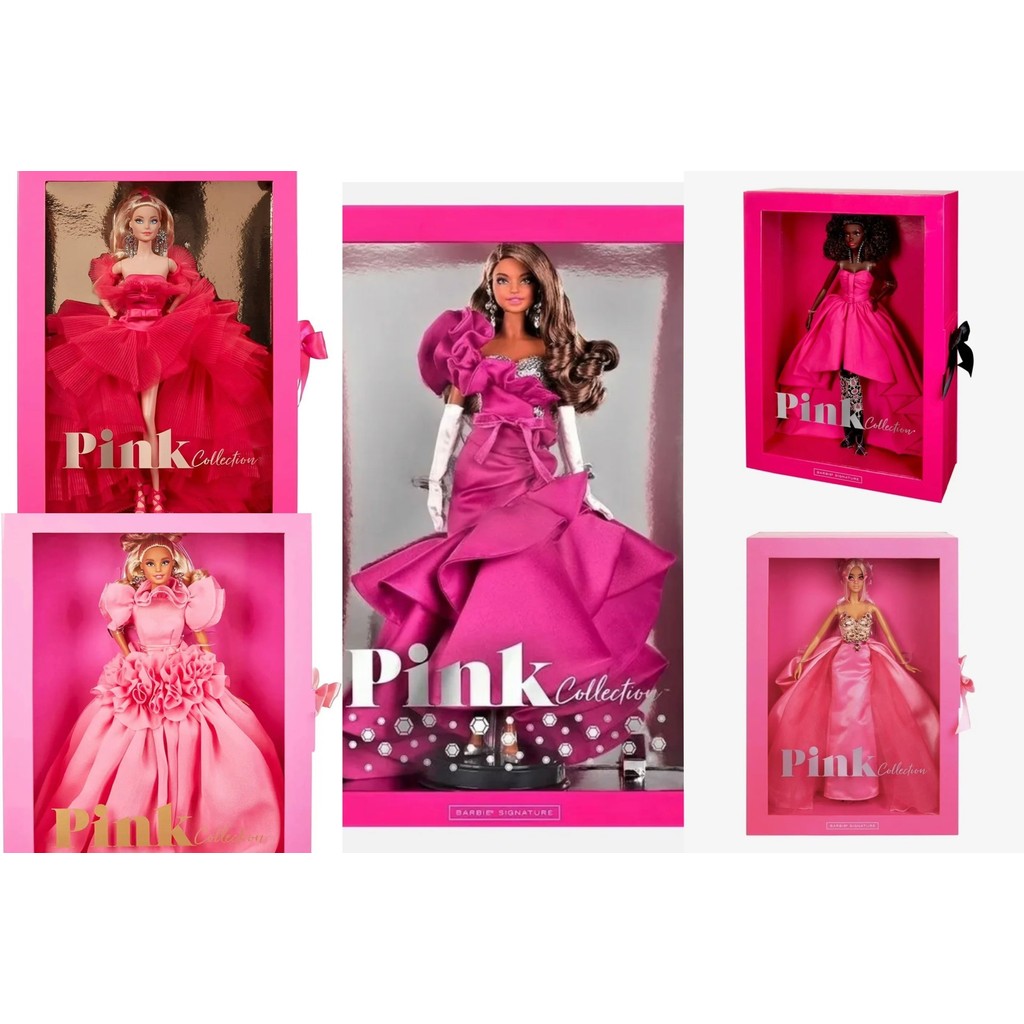 Barbie Signature Pink Collection Doll 粉红系列金标RM102 | Shopee Philippines