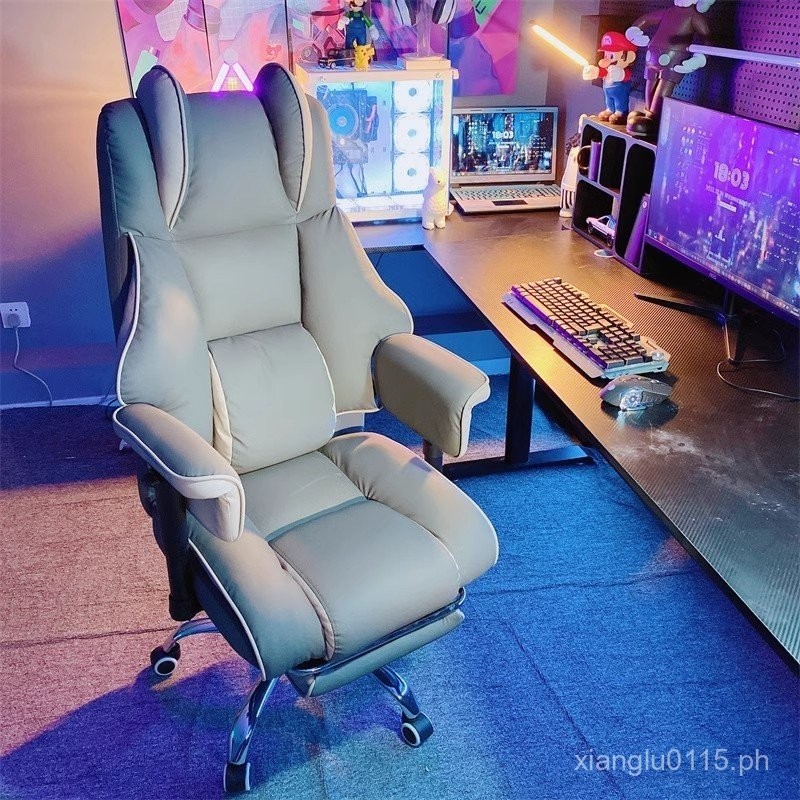 Gaming Chair Boys Game Seat Computer Chair Comfortable Long Sitting ...