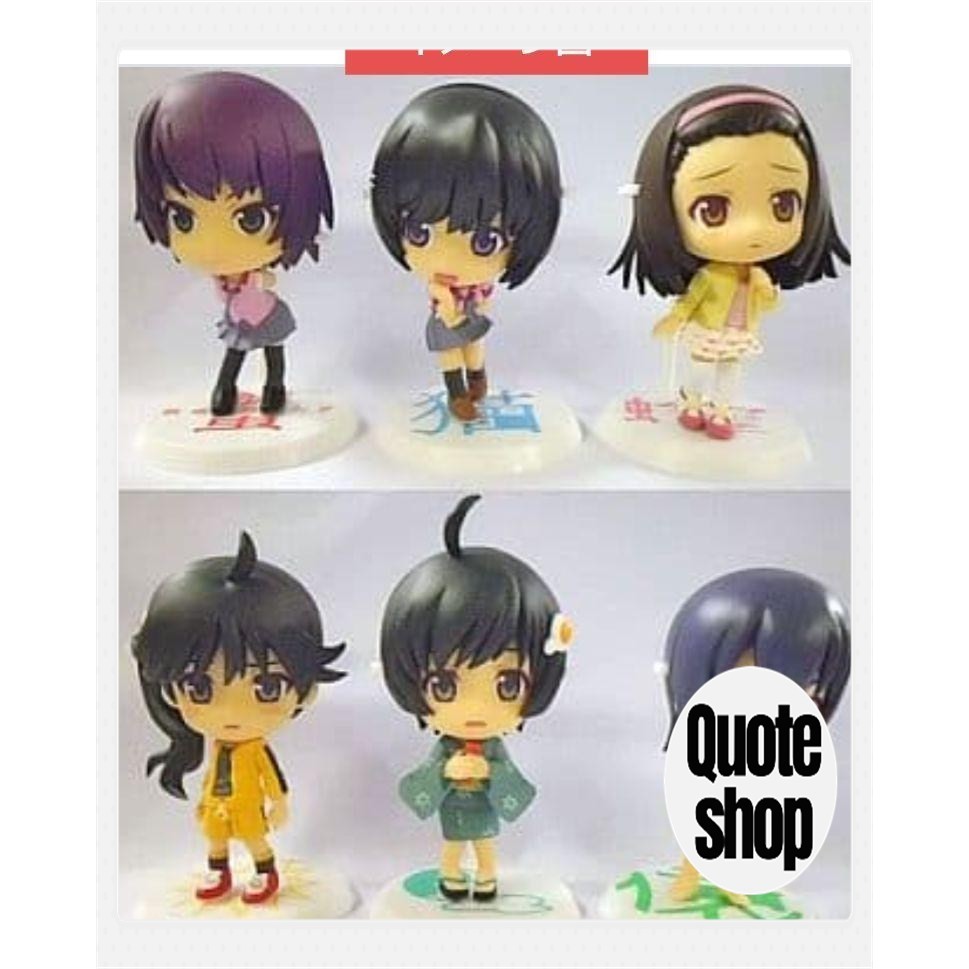 Ichiban Kuji Premium Nisemonogatari G Prize Kyun Chara All Types[direct ...