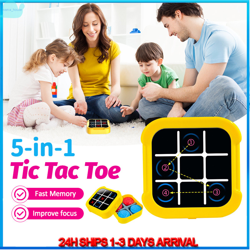 Creative puzzle Tic Tac Toe Game Children's Family Game Chessboard ...