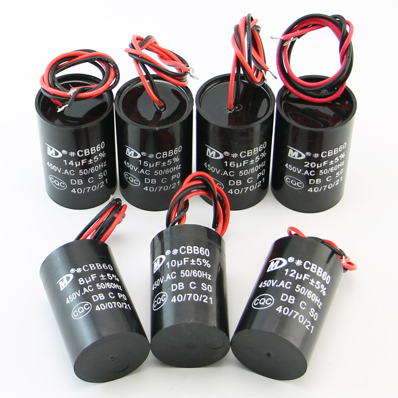 AC 450V Washing Machine Capacitor Dryer Capacitor Motor Capacitor ...