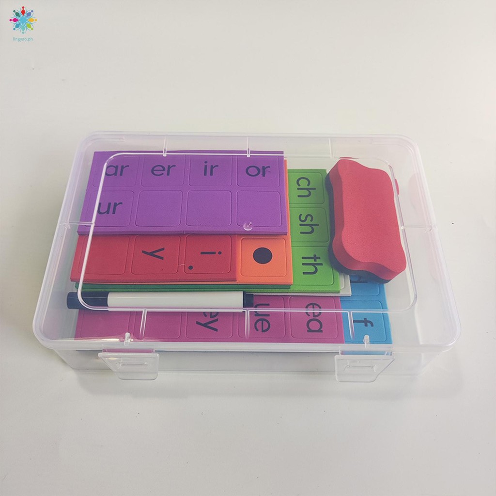 Phonics Word-Building Magnetic Letter Tiles Letter Sounds Phonemic ...