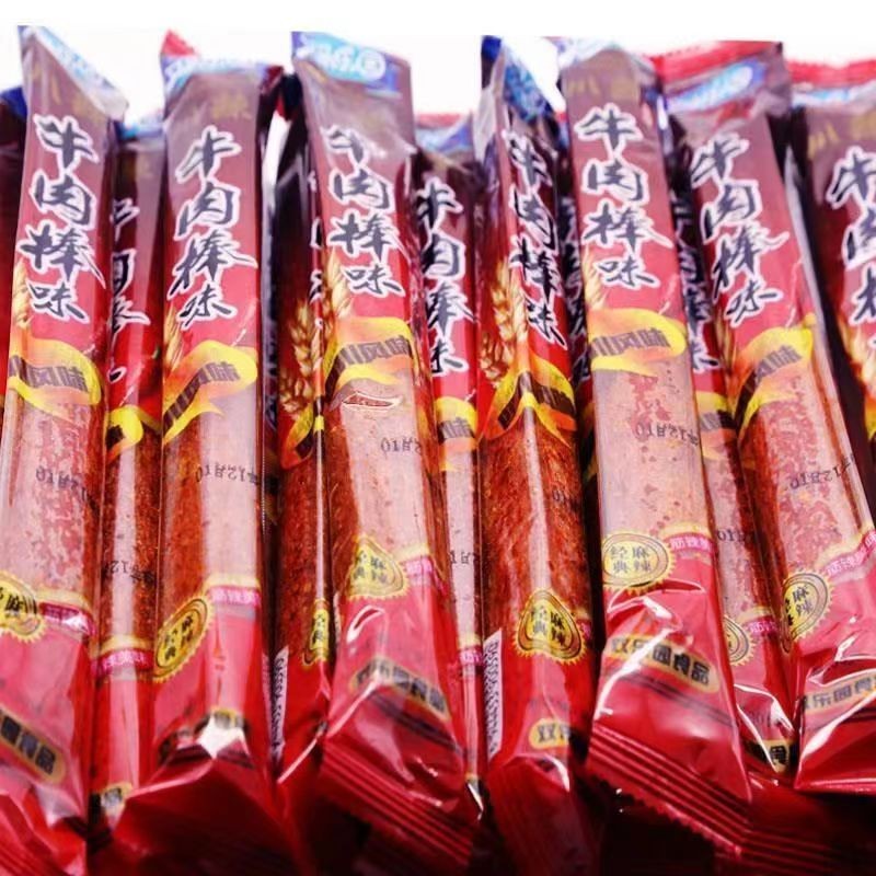 2025 New Product Sichuan Spicy Beef Stick Flavor Spicy Strips Childhood ...