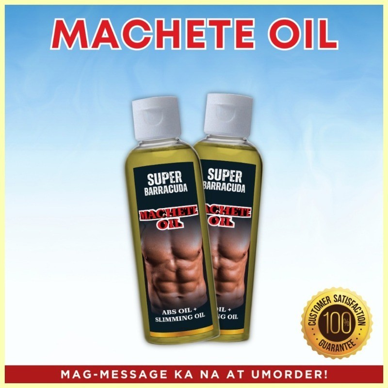 BUY1 GET 1 ORIGINAL MACHETE OIL ABS WORKOUT 30/50ML | Shopee Philippines