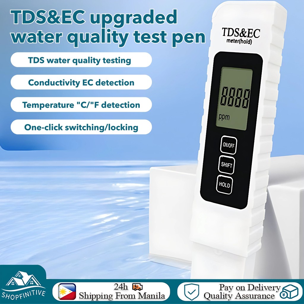 Digital LCD Handheld TDS Meter Water Quality Tester TDS Measurement ...