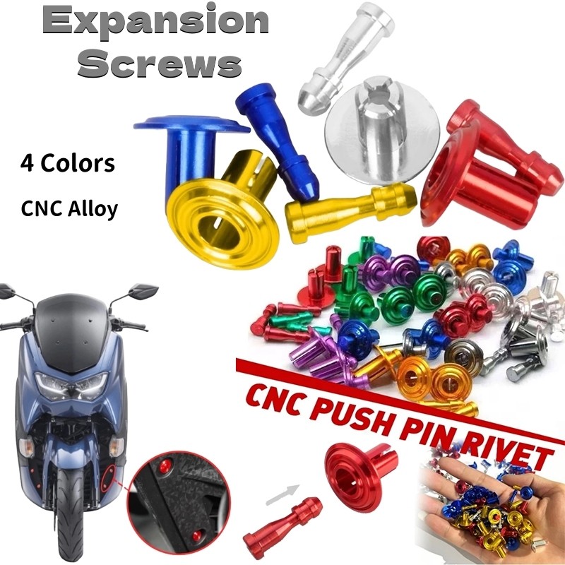 1PCS/6PCS/10PCS PrecisionLock Push Pin Rivet CNC Aluminum M5x15 For ...