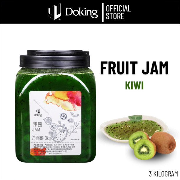 Doking Jam Fruit Flavored Kiwi 3kg | Shopee Philippines