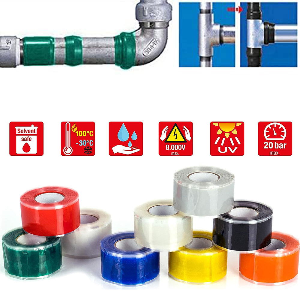 300cm Super Strong Waterproof Tape Duct Stop Leaks Seal Repair Tape ...