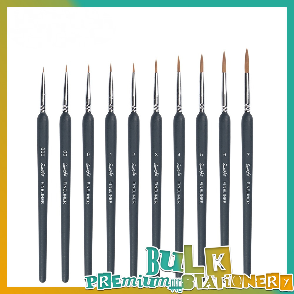 Bulk Hook Line Paint Brush Set Watercolor Acrylic Oil Painting Drawing ...
