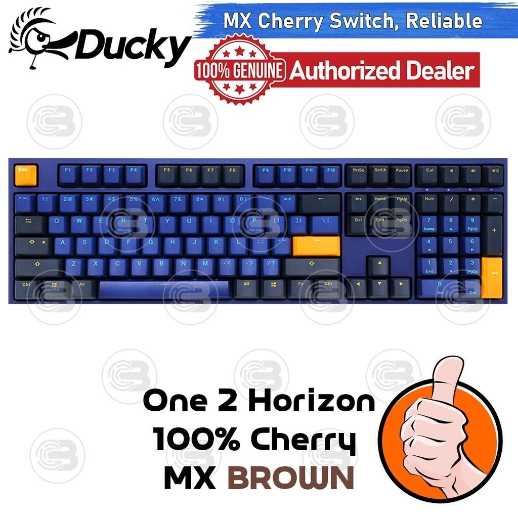 [CoolBlasterThai] Ducky One 2 Horizon BROWN Cherry MX Switch 1 TH/EG ...
