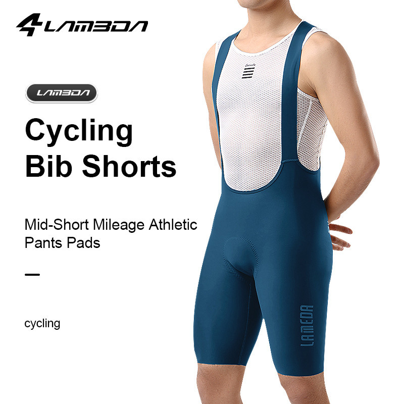 Powerband LAMEDA Summer Cycling Bib Shorts Men Outdoor Wear Bike Ride Padded Riding Bib Tights ...