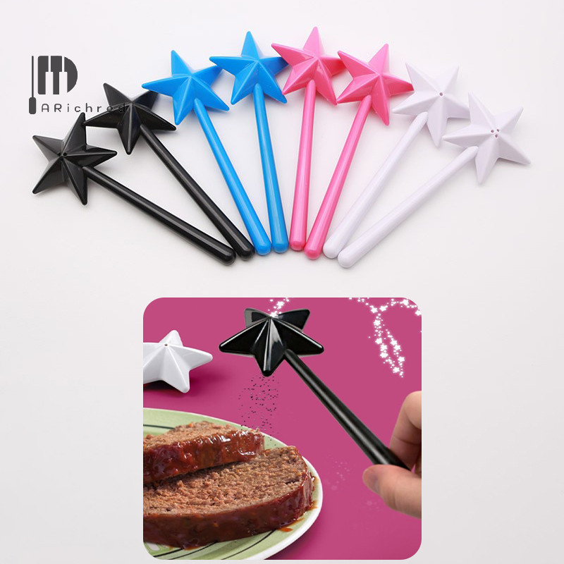 Arichred Star Salt Shakers Creative Long Hand Plastics Salt Pepper ...