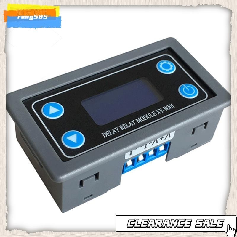 DC 6-30V LED Digital Time Delay Relay Module Programmable Timer Relay ...