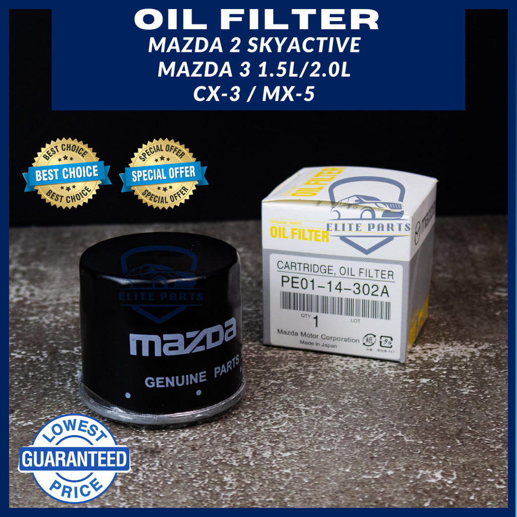 OIL FILTER for MAZDA 2 Skyactive / Mazda 3 1.5L/2.0L Skyactive / Mazda ...