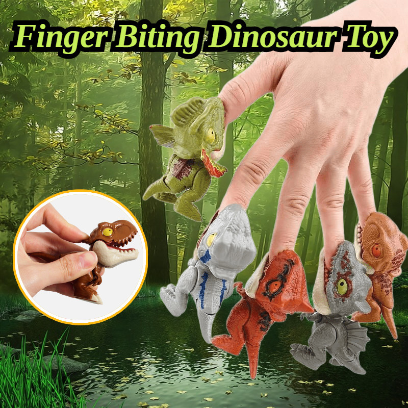 Finger Biting Little Dinosaur Toy Funny Interactive Toys Cute Baby ...