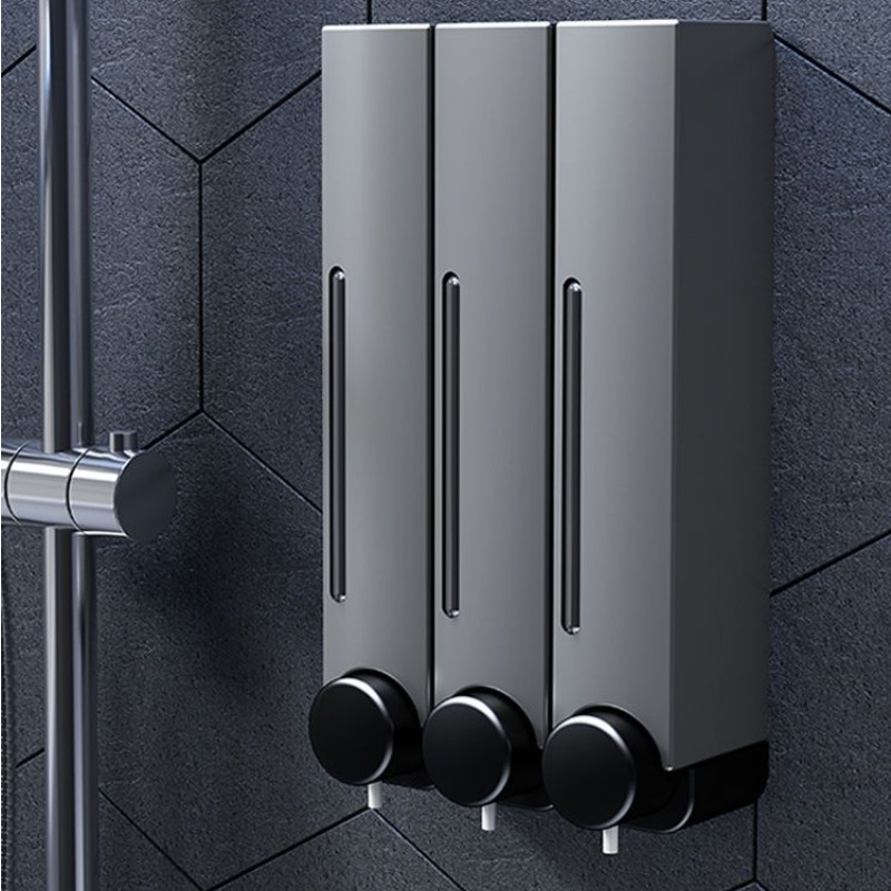 Manual Soap Dispenser Wall Mounted Bathroom Soap Dispenser Washing Hand ...