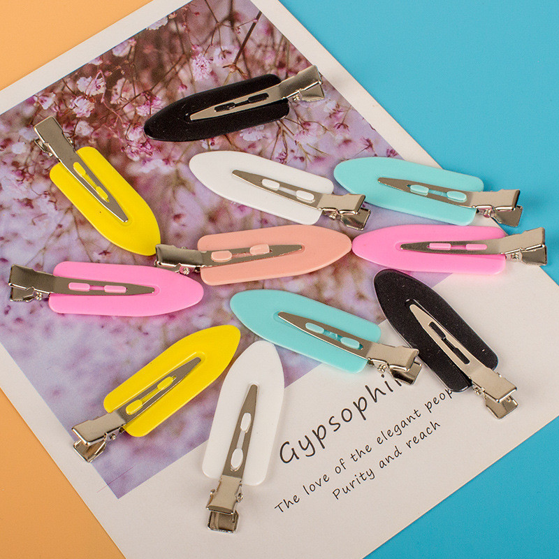 Jelly Color Acrylic Hair Clip Women Korean Girl Group New Versatile ...