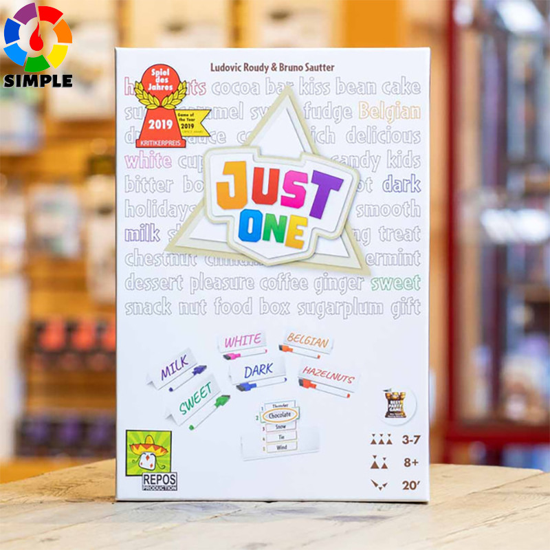 Just One Party Game (White Box) | Cooperative Board Game for Adults and ...