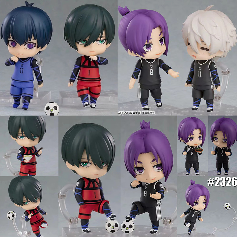 New Nendoroid BLUE LOCK Action Figure Reo Mikage Rin Itoshi 2326 2327 ...