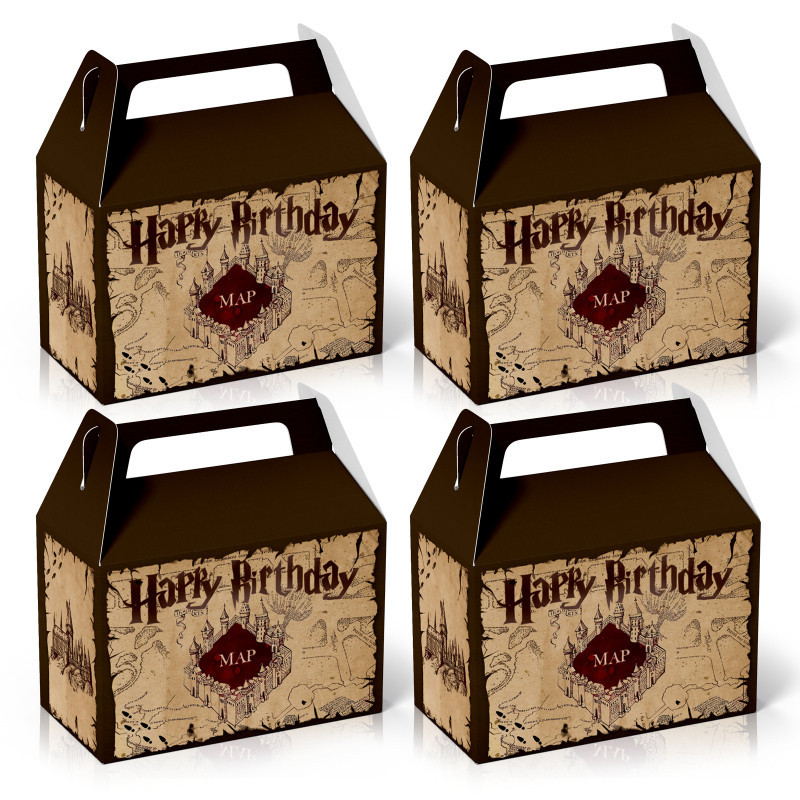 【10pcs/Set】Cartoon Harry Potter Magic Wizard Themed Birthday Party ...