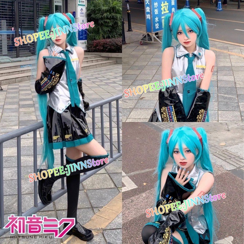 - JINN - COD VOCALOID HATSUNE MIKU Cosplay Costume MIKU Anime Outfits ...