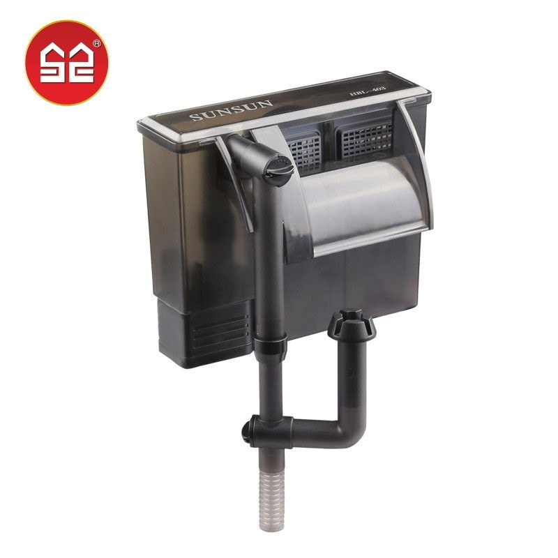 Factory Filter Wall-Mounted Waterfall Filter Three-in-One External Fish ...