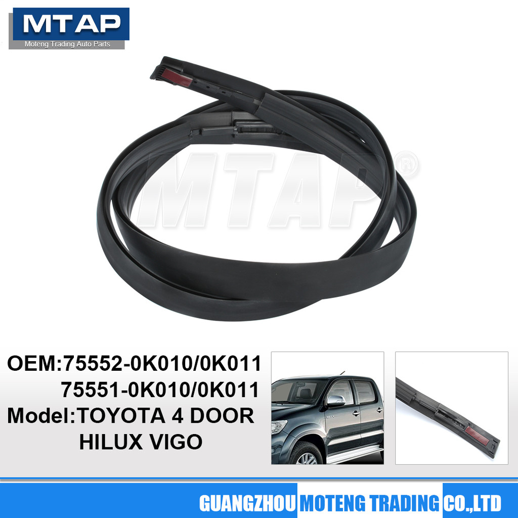 Car Roof Seal Strip Car roof rubber strip For TOYOTA HILUX VIGO 4-Door ...