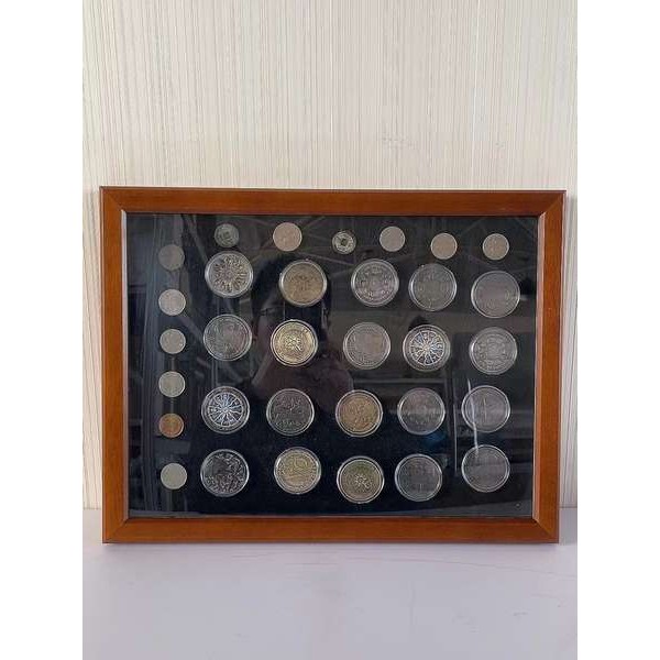 frame for medals medal holder Commemorative coin display frame, gold ...
