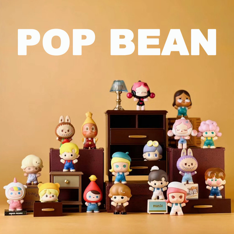 Popmart Standing Cute Pellets POP BEAN Hug Series Molly LABUBU Trendy ...