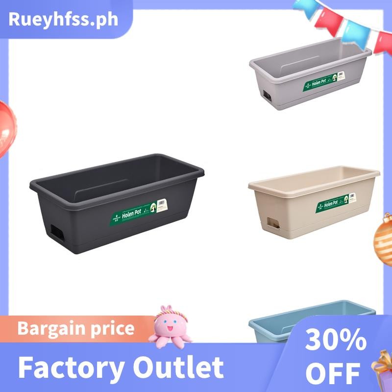 Excellent DEEPBANG Flower Pots Watering Pot Planter Long Rectangular ...