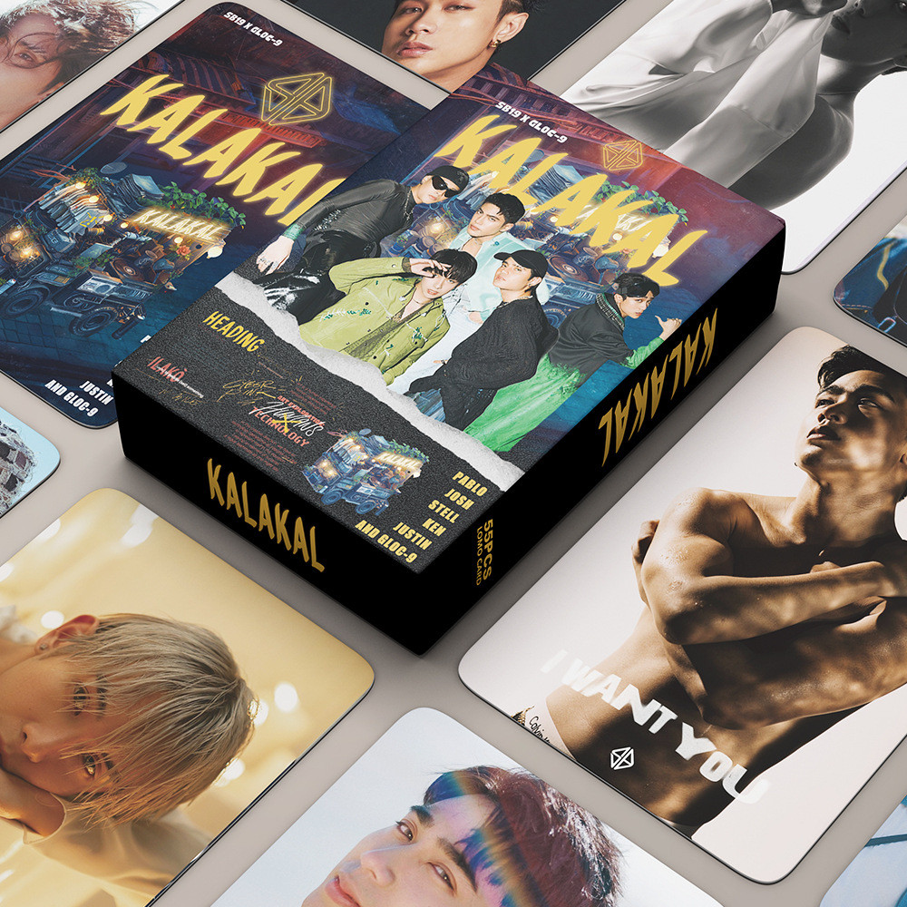 KPOP 55pcs/box SB19 Photocards KALAKAL SINGLE KPOP LOMO Card Collection ...