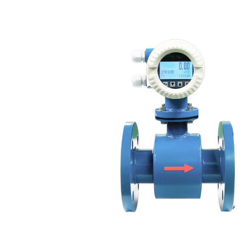 Electromagnetic Flowmeter Sewage Liquid Acid and Alkali Electronic Digital Display Pipeline High ...