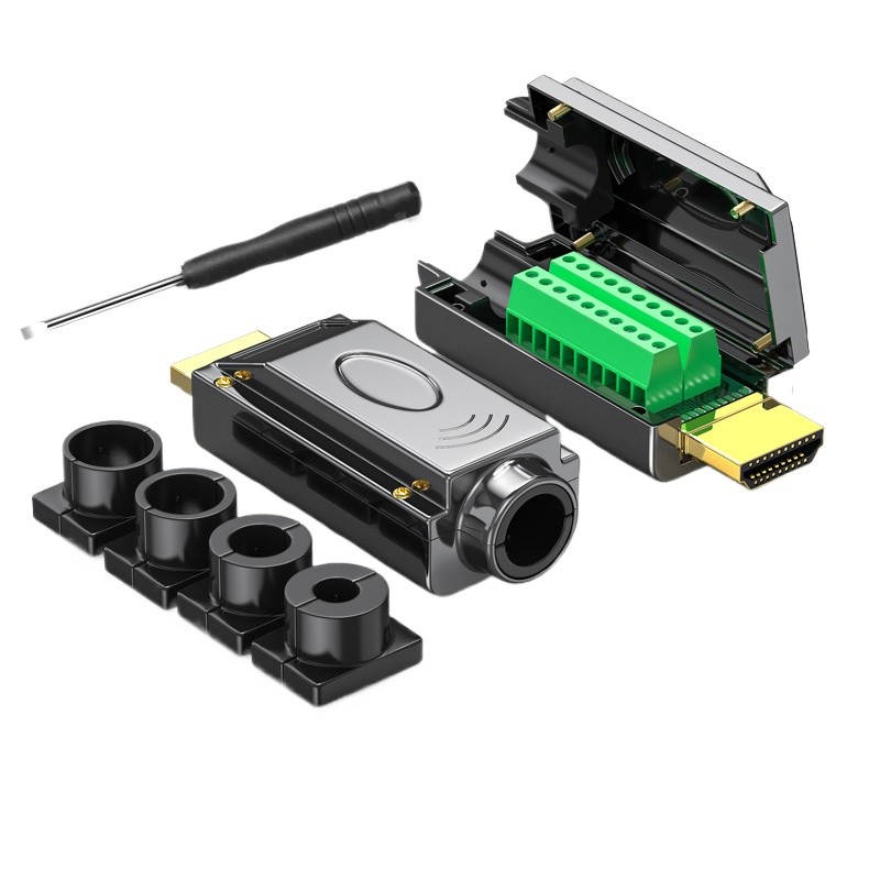 Hdmi 2.0 Solder-Free Head HD Wire Connector HDMI Solder-Free Head ...