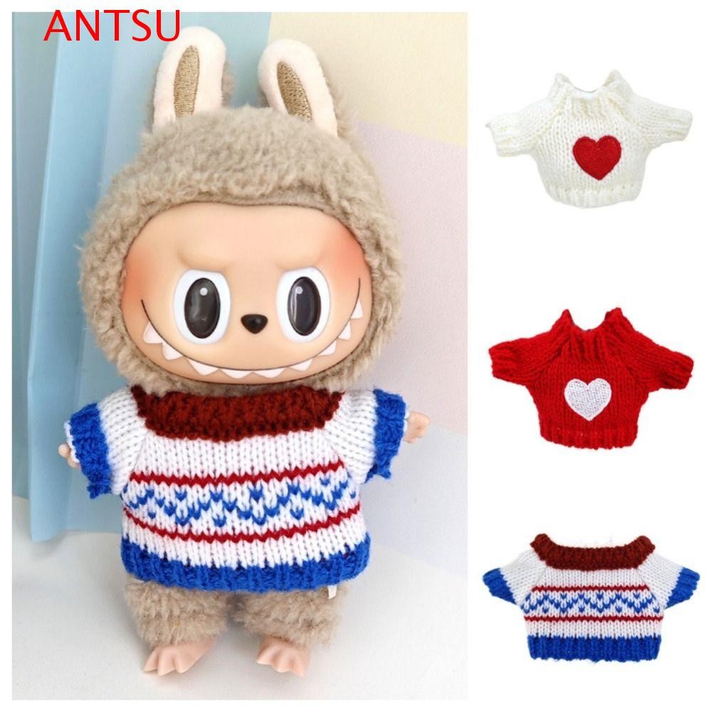ANTSU Labubu Doll Clothes, Cloth Soft Handmade Doll Clothes, Plush ...