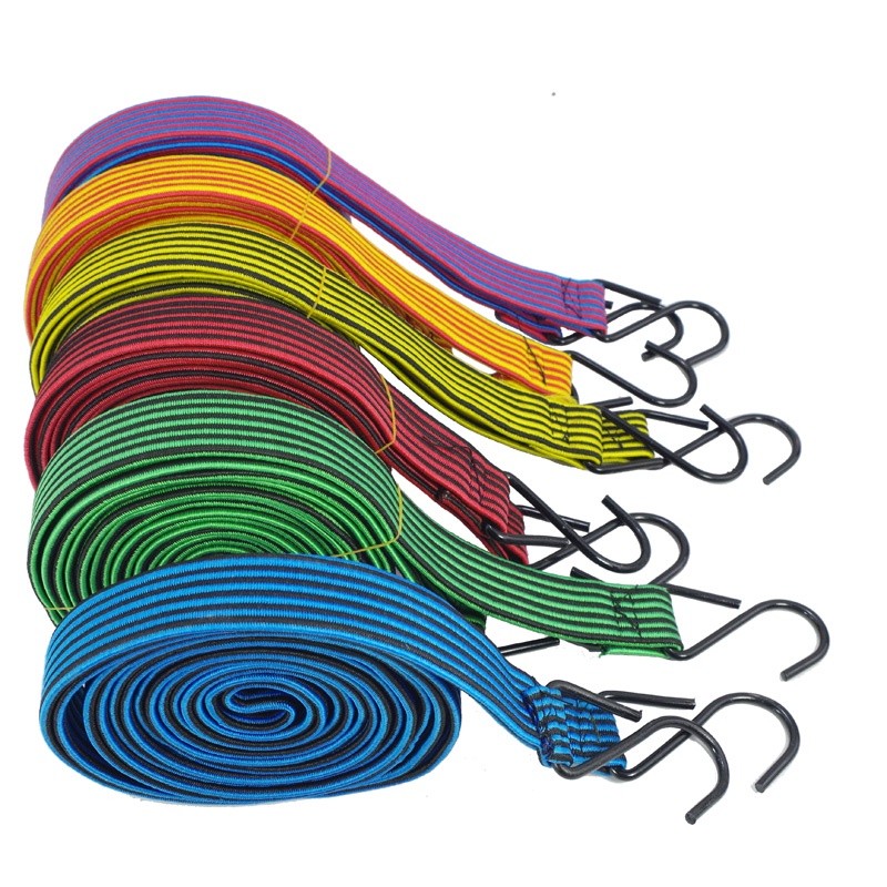 Electric vehicle motorcycle trunk bicycle strap rubber strap strap rope ...