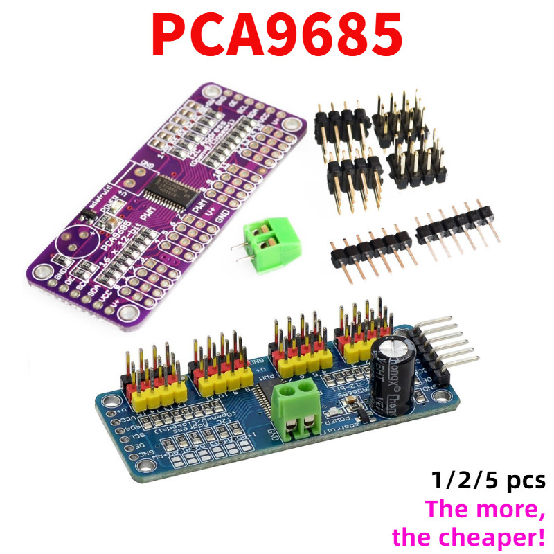 1/2/5pcs PCA9685 PCA9685PW 16 Channel 12-bit PWM/Servo Driver-I2C ...