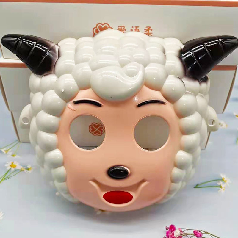 Sixth Halloween Cartoon Anime Full-Face Mask Black Cat Sheriff Paws ...