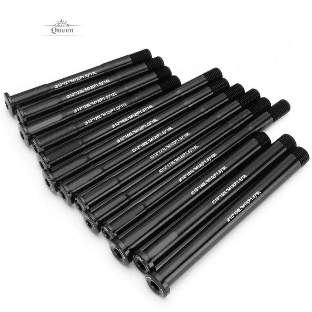 【QUM】Bicycle Trailer Thru Axle road bike thru-axle 1.5mm 12*100MM 121L ...